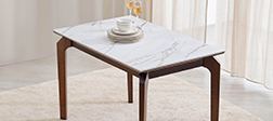 Alaska Dining Table Without Chair - 4 Seater - White-Without Chair | White