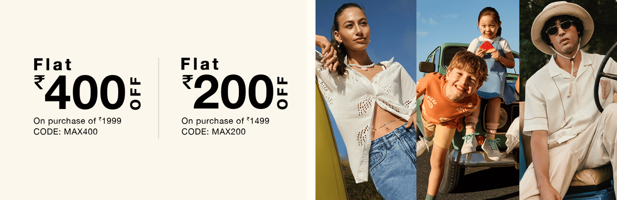 Online Shopping for Women, Men, Kids Fashion in India | Max Fashion